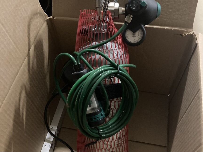 Балон co2 для аквариума