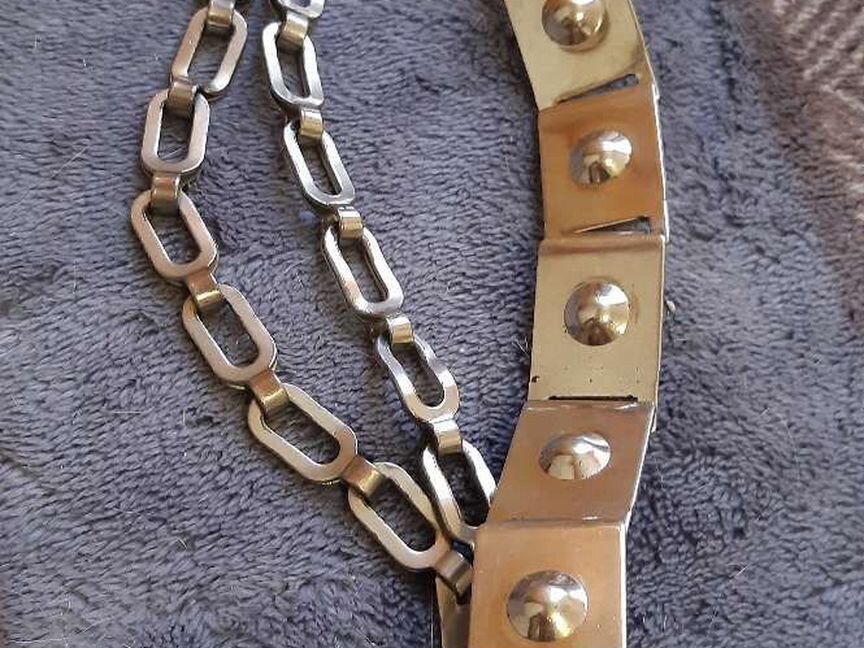 Комплект Строгий ошейник и поводок для собак