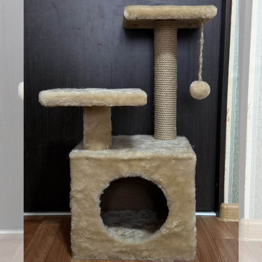 Когтеточка домик для кошки