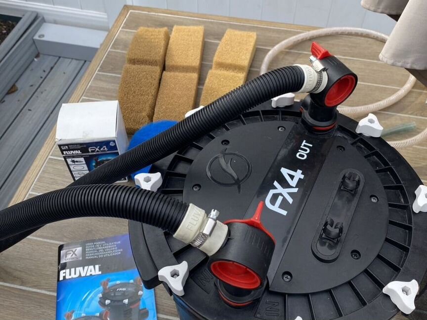 Fluval FX4. Фильтр для Аквариумов