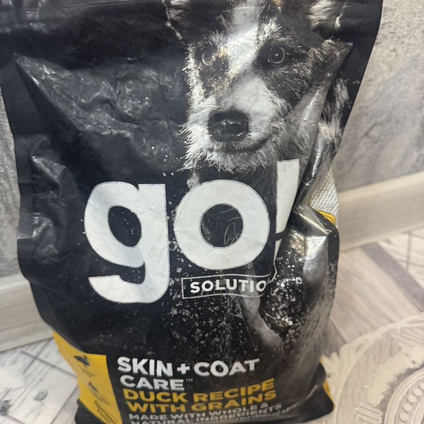 Корм для собак GO с уткой 1,8 кг