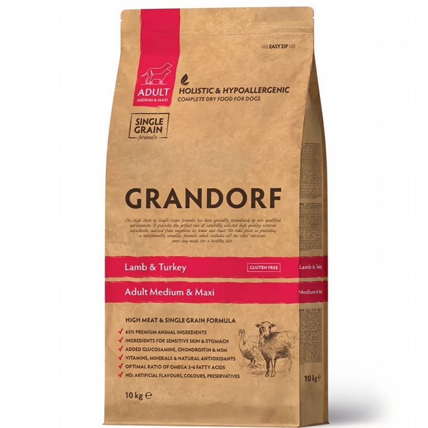 Корм для собак Grandorf 10кг
