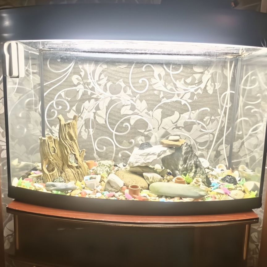 Аквариум с тумбой 150л