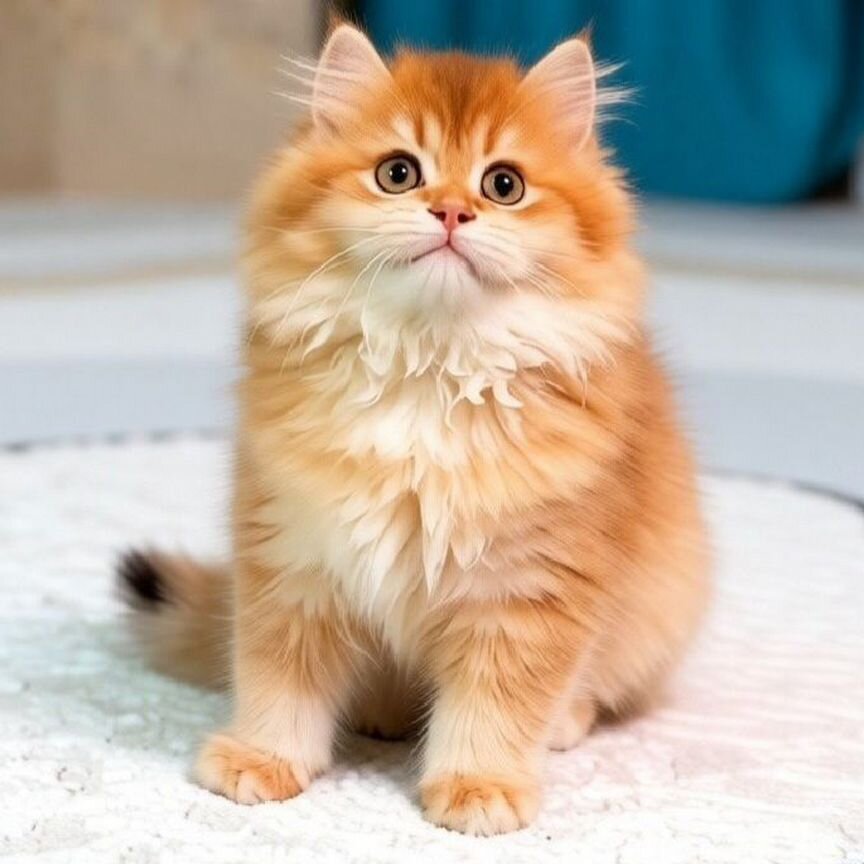 Британский длинношёрстный котёнок