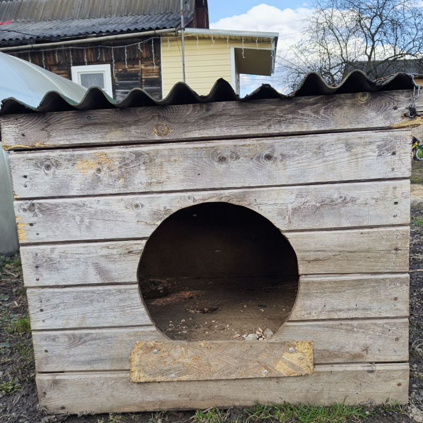 Будка для собаки утепленная