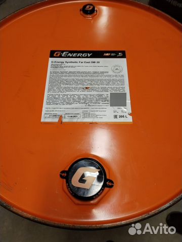 Моторное масло G-Energy Far East 5w30 205 л купить в Москве с доставкой ...