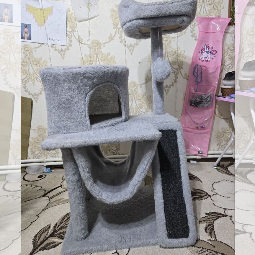Домик для кошки с когтеточкой бу
