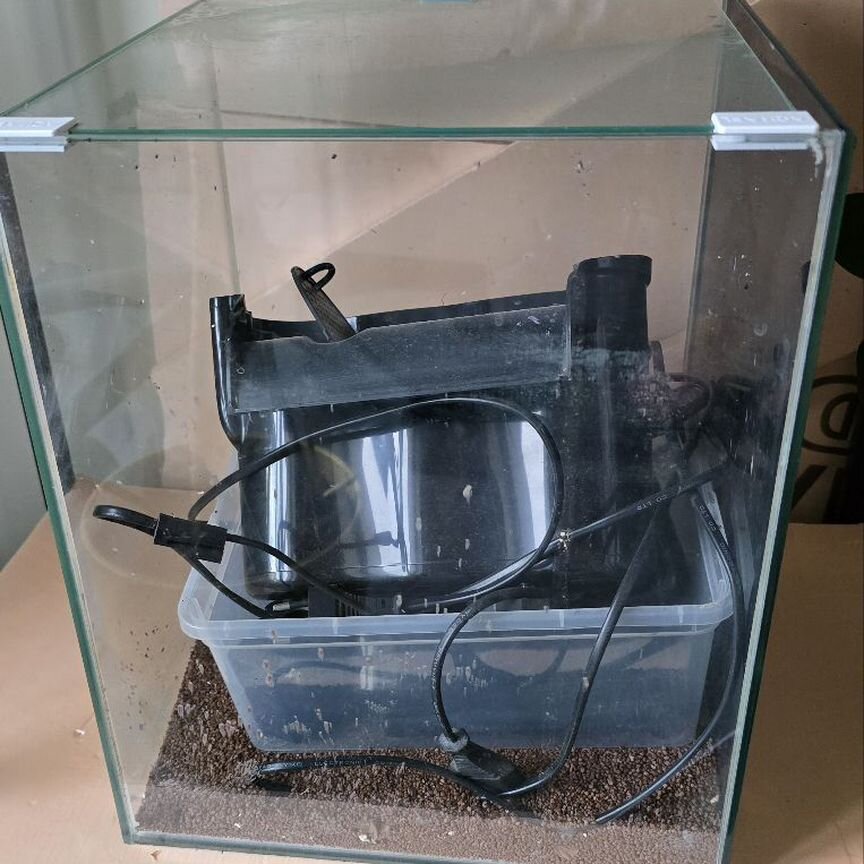 Аквариум кубик акваель набором