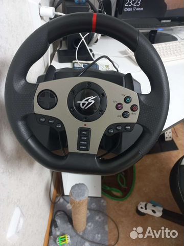 Руль dexp Wheelman Pro GT черный купить в Челябинске | Электроника | Авито