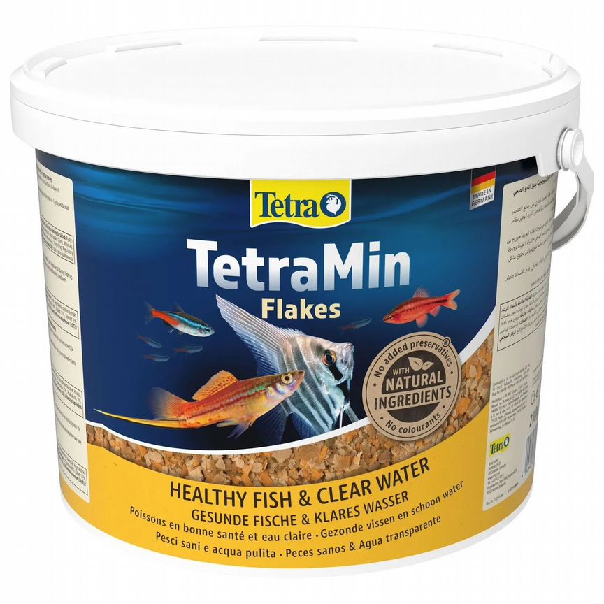 Tetra Min Flakes Корм для рыб в виде хлопьев 10 л