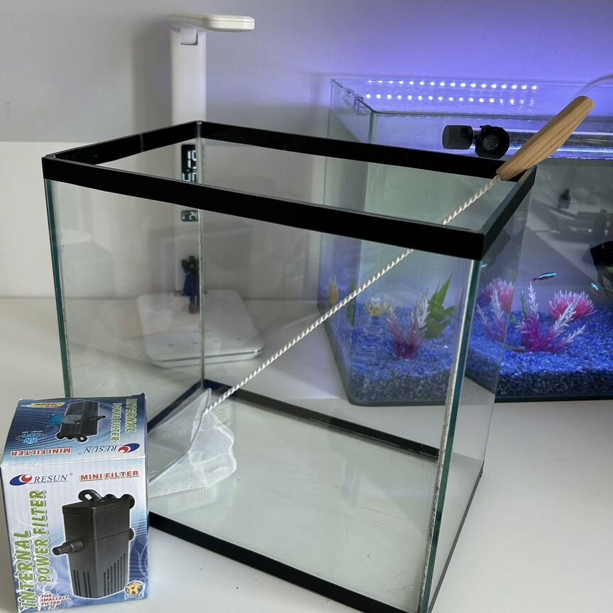 Аквариум сачёк фильтр