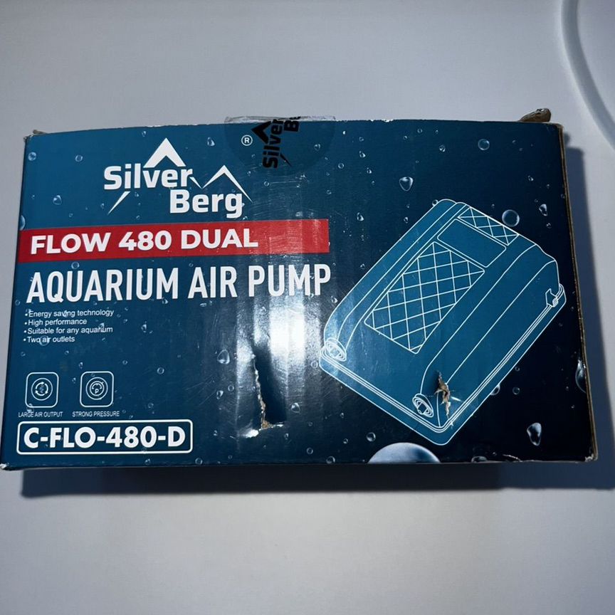 Компрессор для аквариума 30 - 250 литров