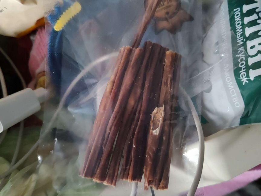 Для кошек говяжьи кишки
