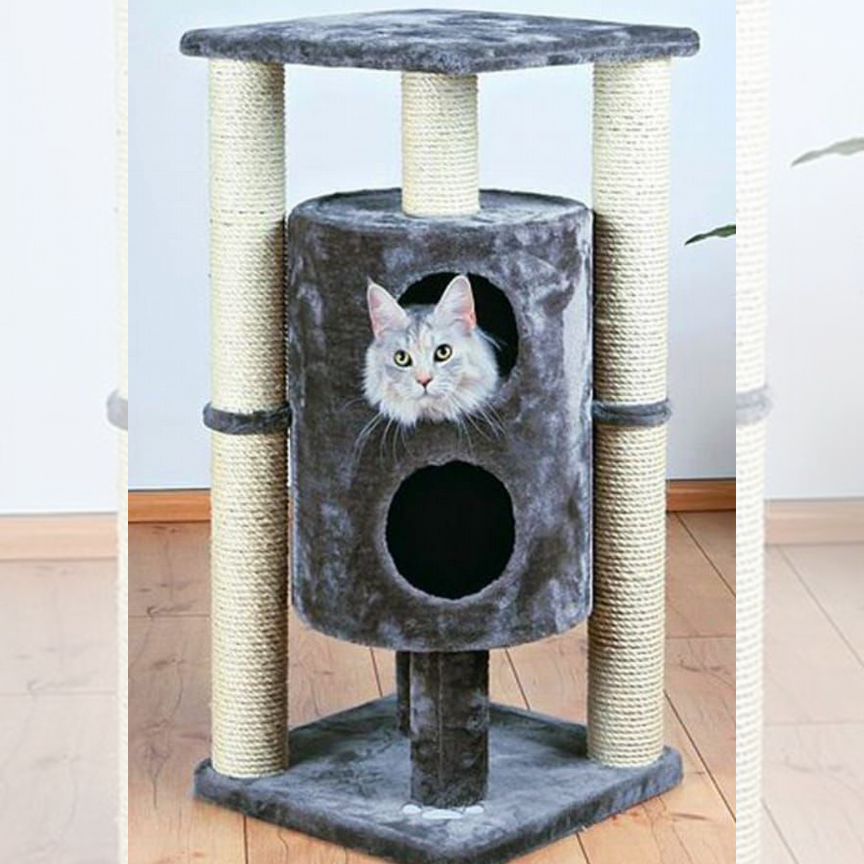 Домик для кошки с когтеточкой