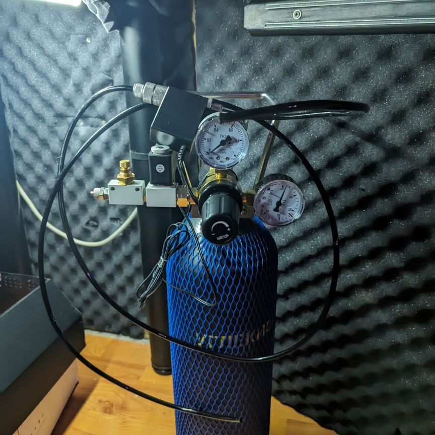 Система (баллон) co2 для аквариума 5 литров