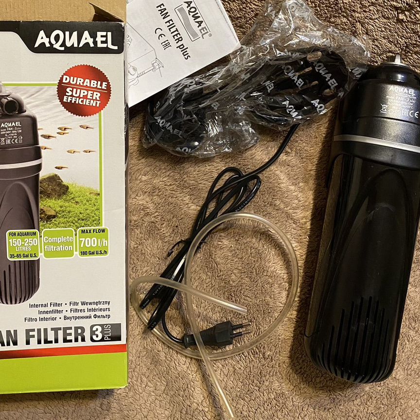 Фильтр для аквариума aquael fan 3 plus