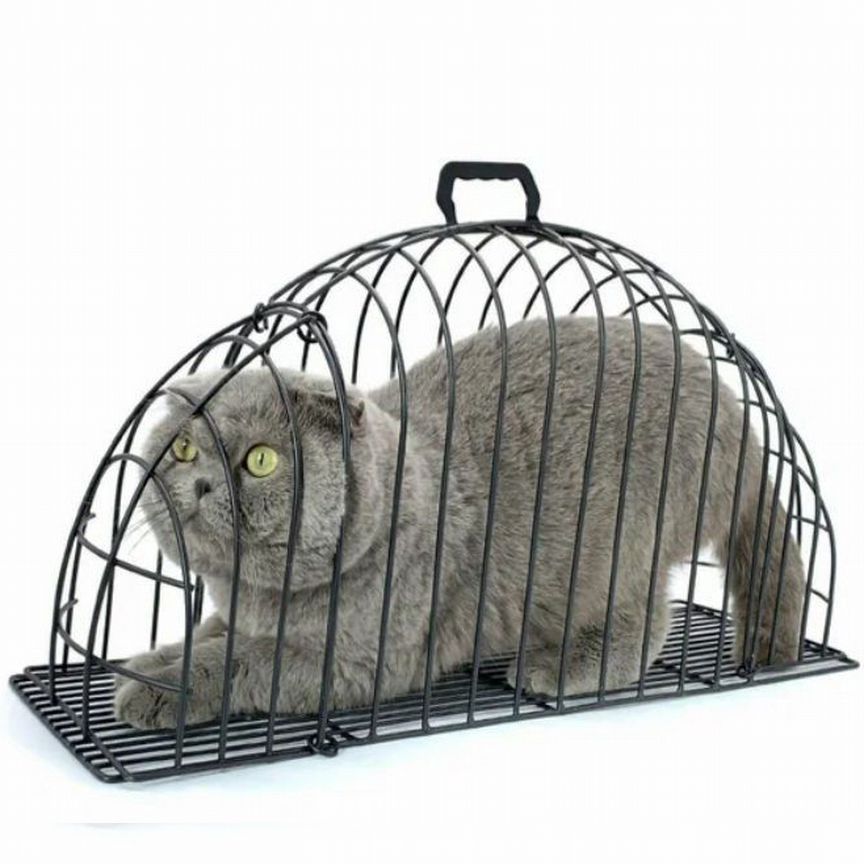 Переноска для мытья агрессивных животных