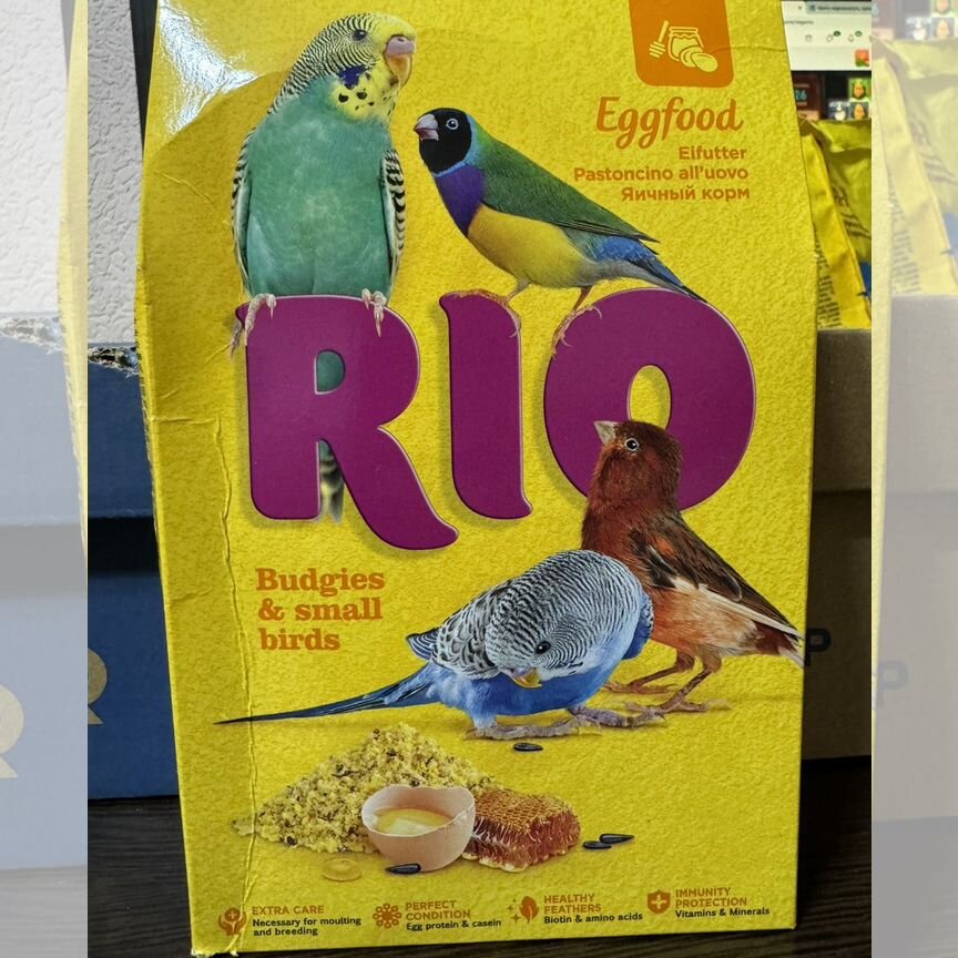 Корм для попугаев rio