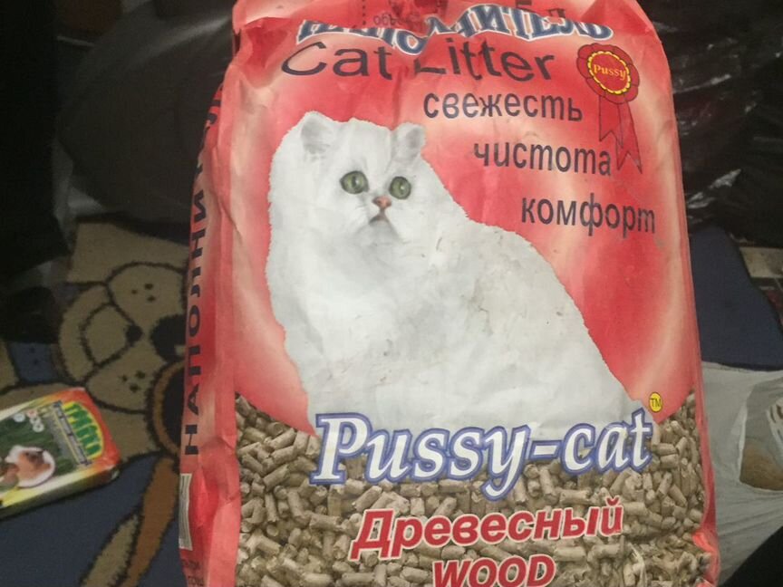 Песок для кошек