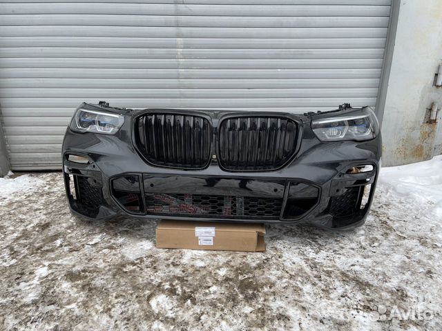 Фары черные бампер в сборе G05 X5 BMW купить в Москве BMW 51118099125 ...