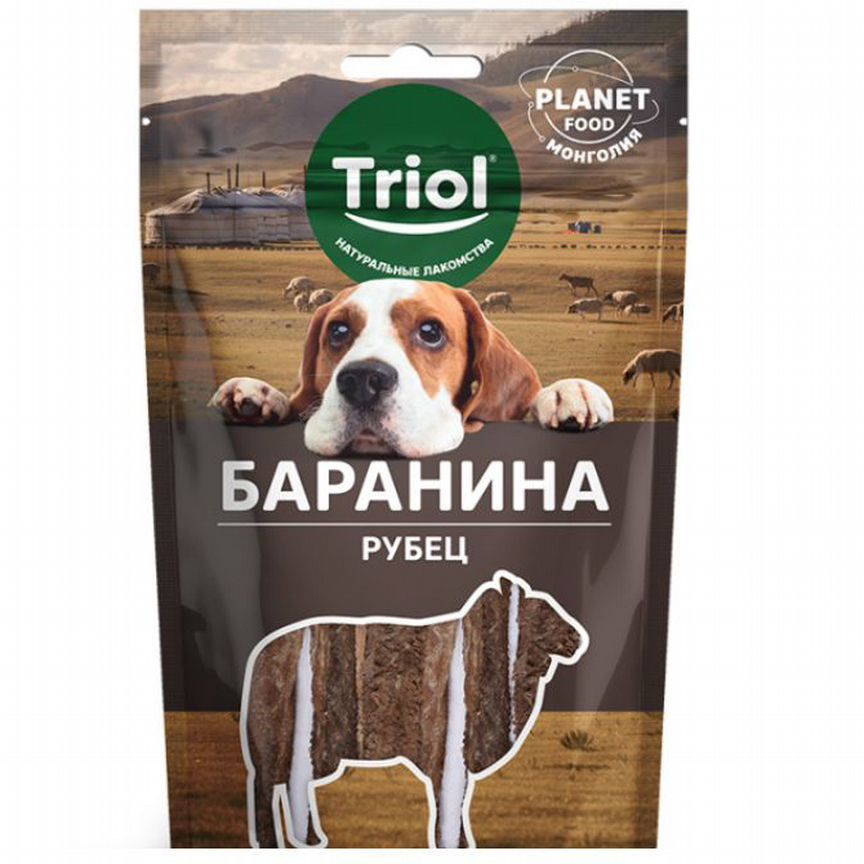 Лакомство для собак Triol planet food "Рубец баран