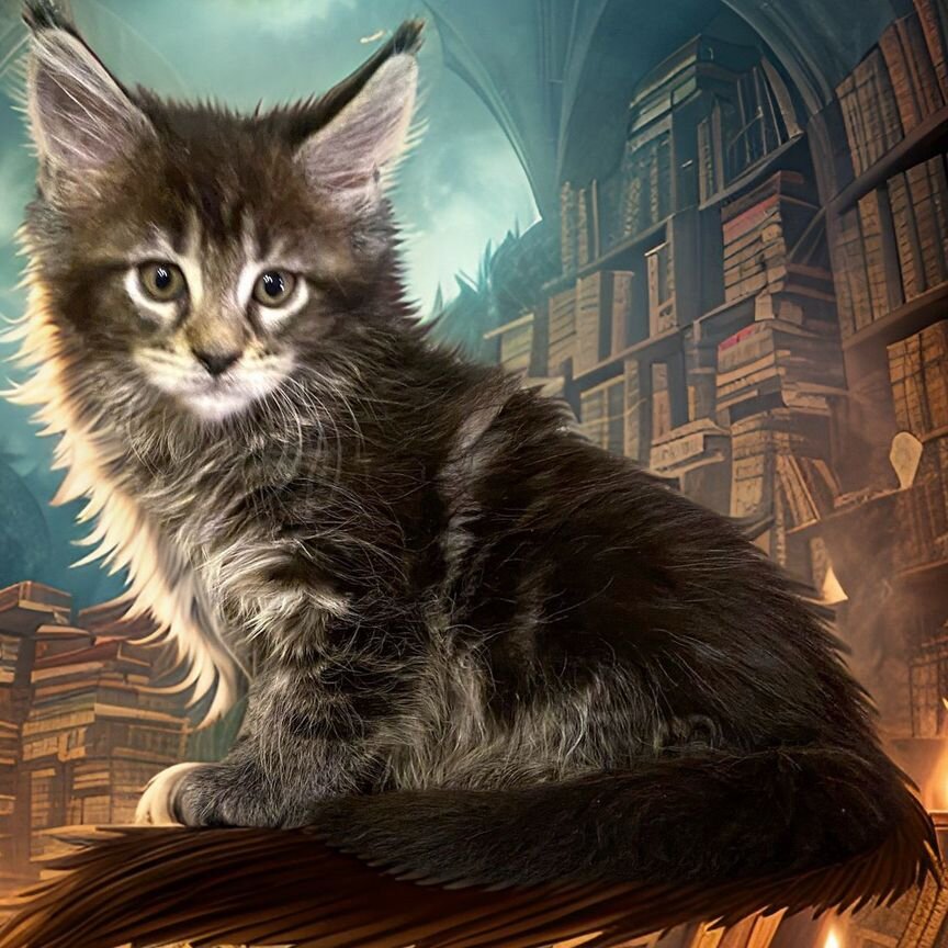 Мейн-кун котёнок