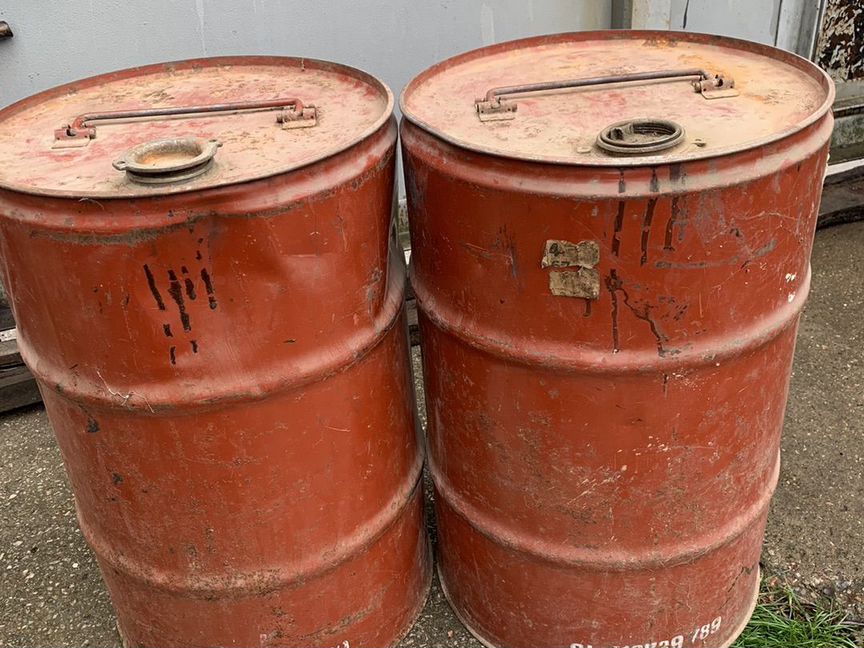 Бочка металлическая 60 литров