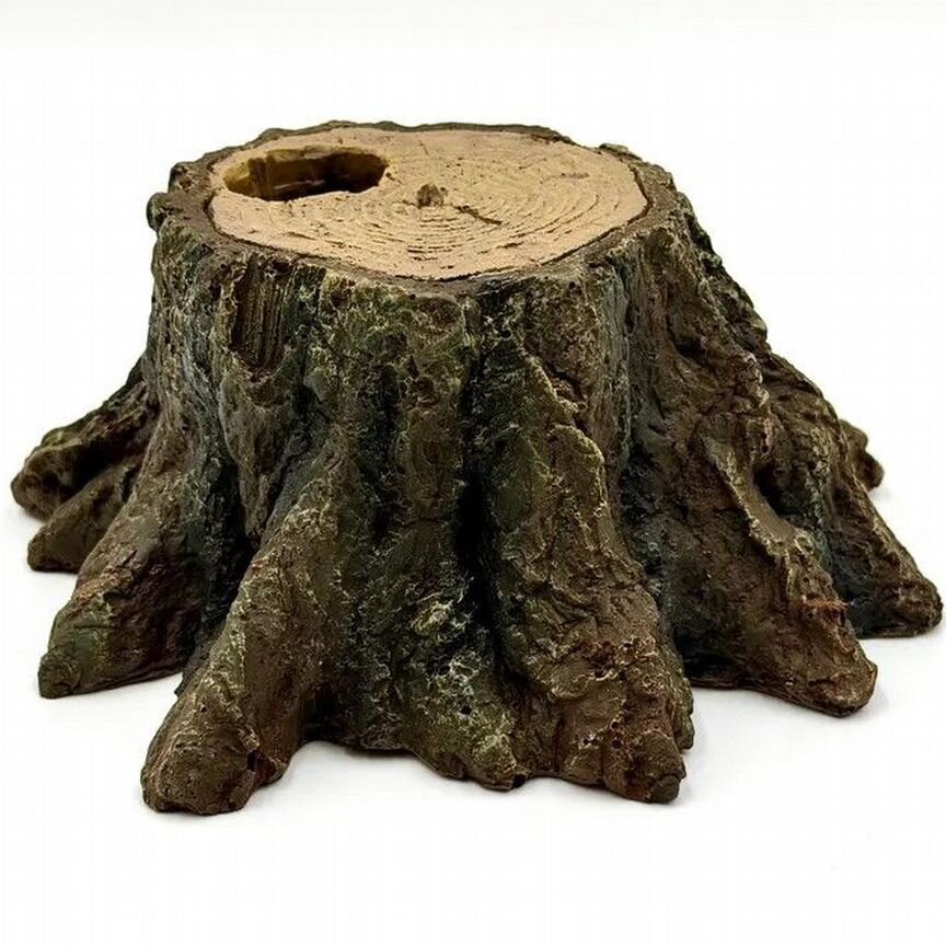 Грот-укрытие для аквариума "Пенёк" 19*18,5*8 см