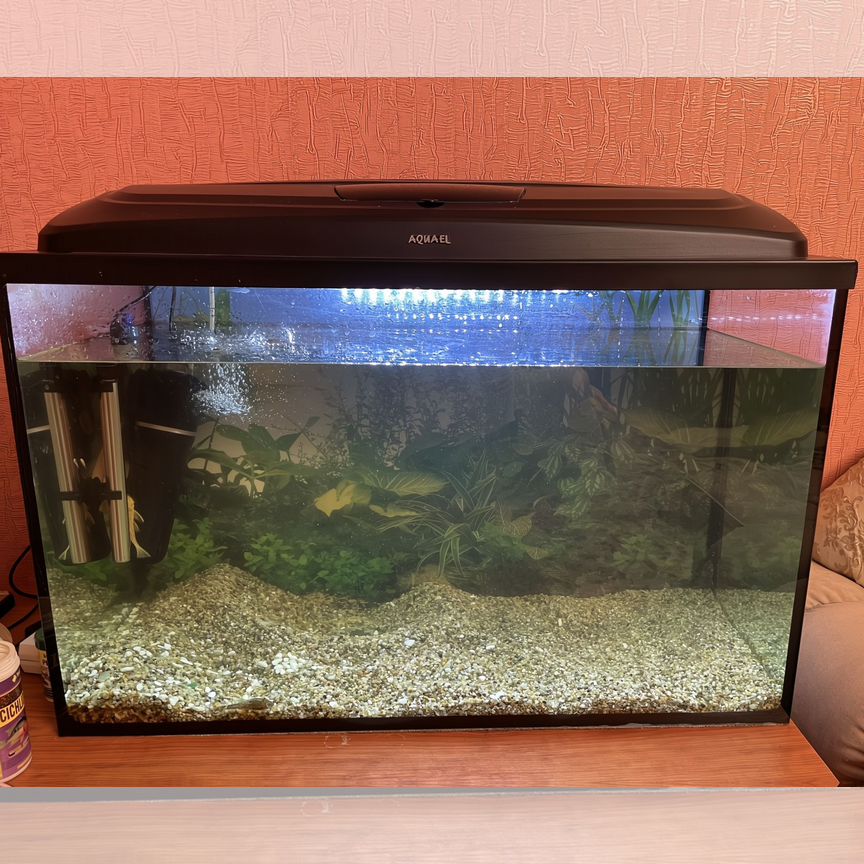 Продам Аквариум 140 литров с крышкой