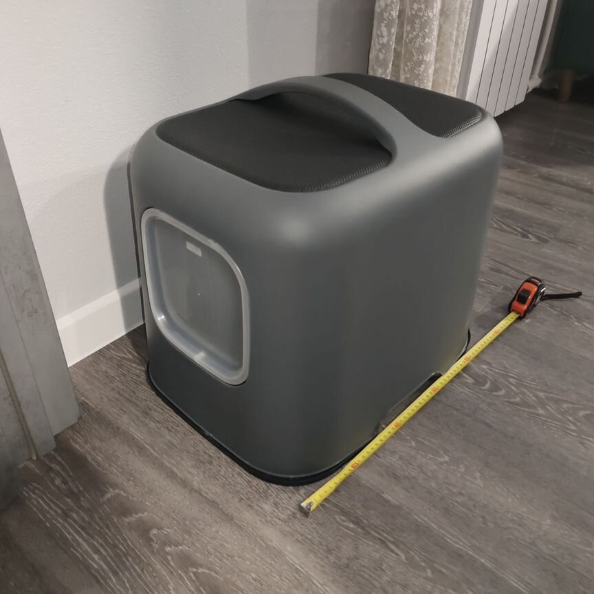 Туалет домик для кошек большой