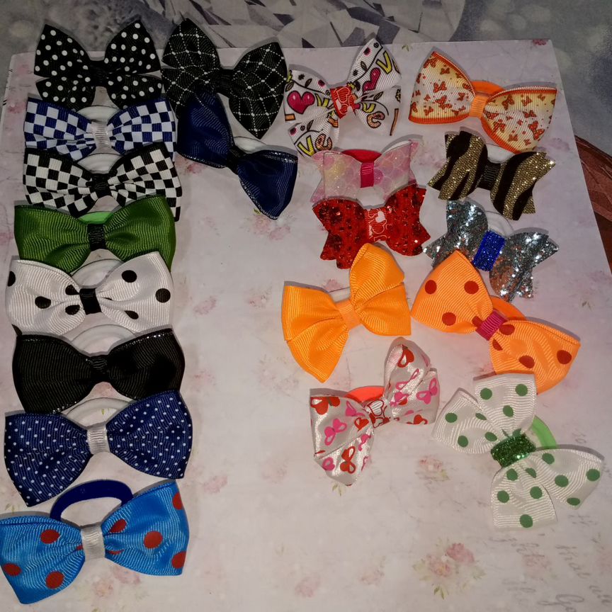 Бантики для маленьких собачек