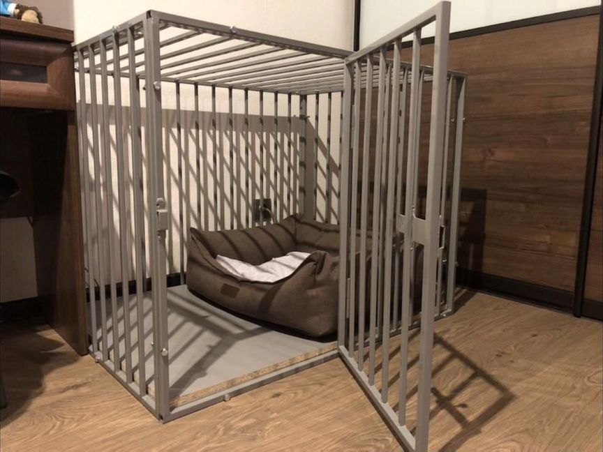 Антивандальная клетка для животных усиленная