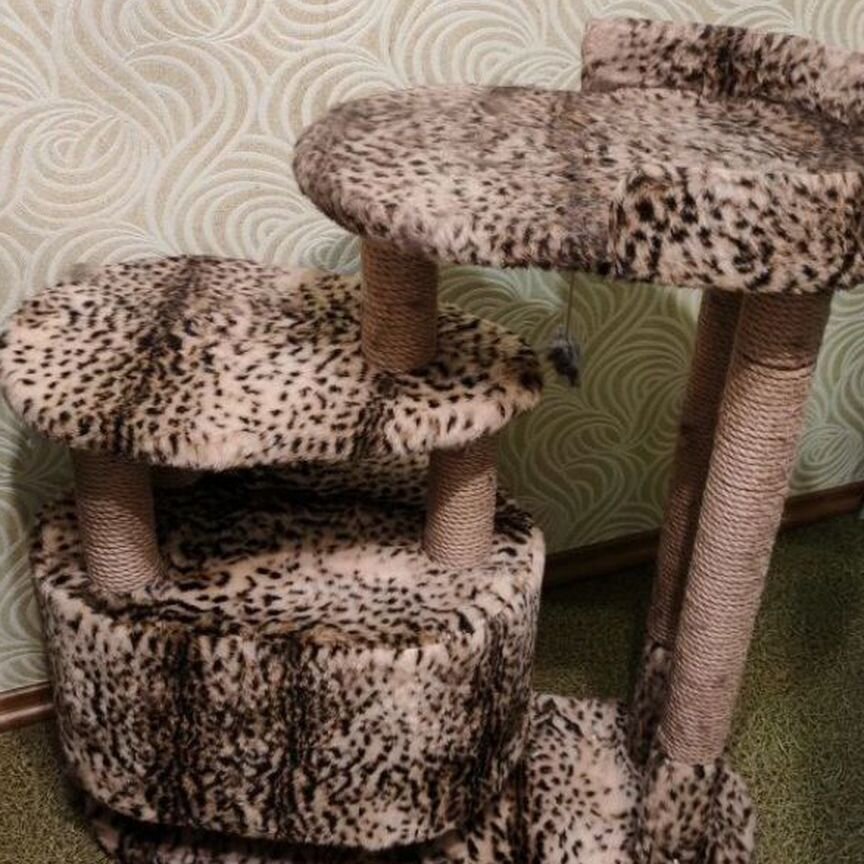 Когтеточка домик для кошки