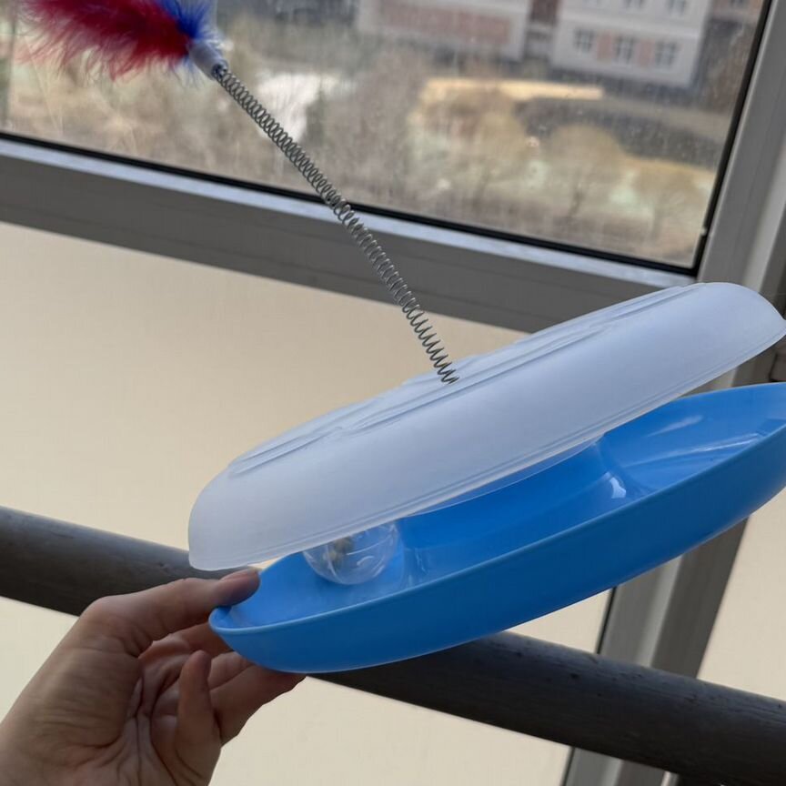 Миска, лоток, игрушка