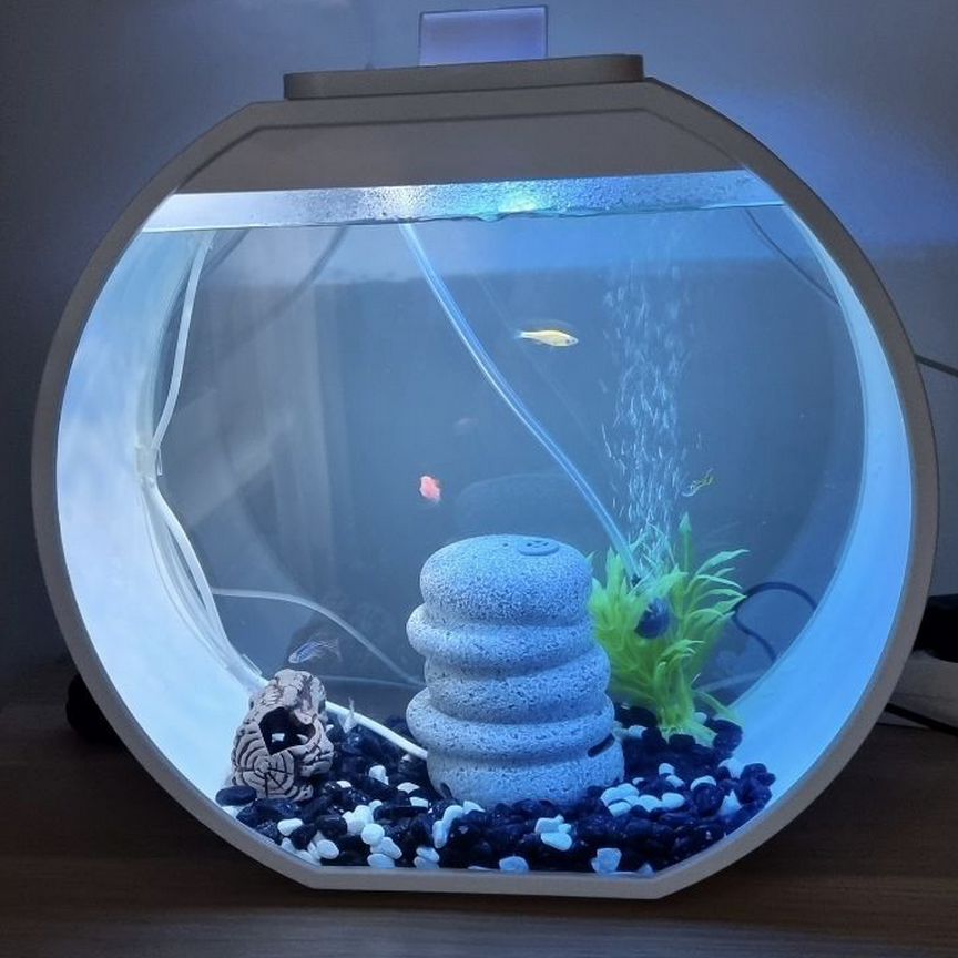 Аквариум Deco O 20л Белый