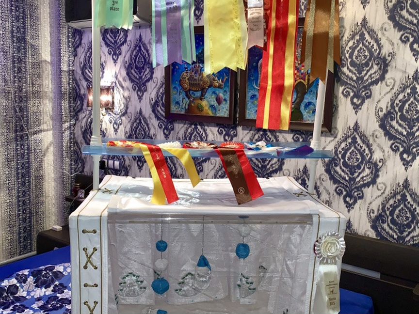 Выставочная палатка для кошек