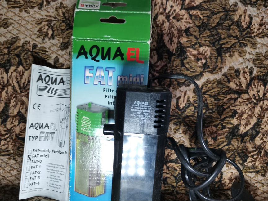 Фильтр для аквариума бу aqua EL FAT midi