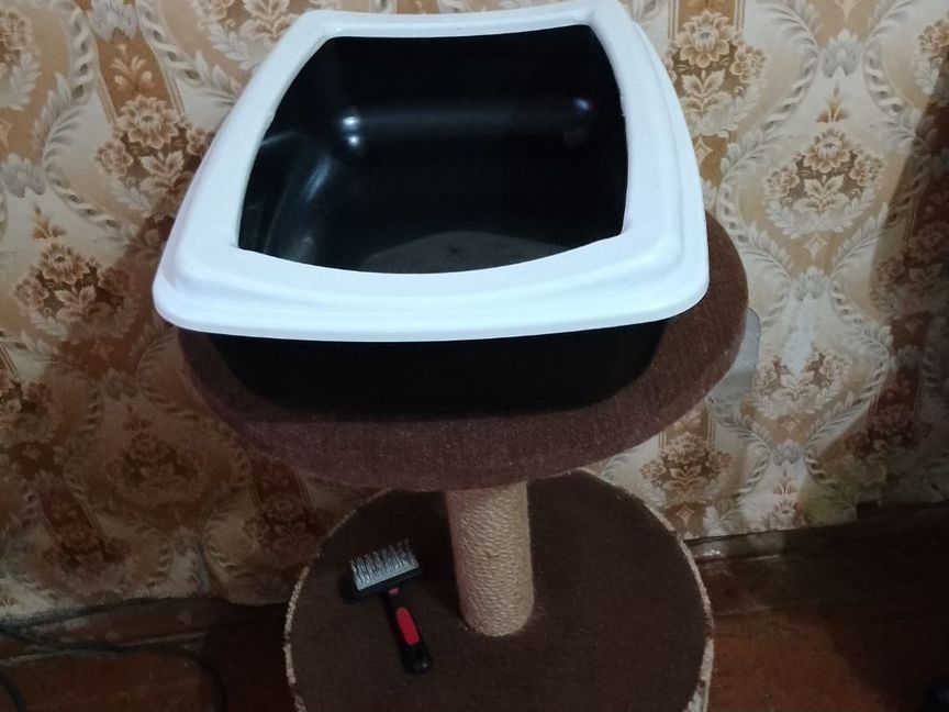 Горшок для кошек новый
