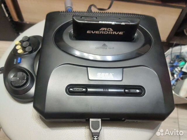 Sega genesis original + флеш картридж купить в Сочи | Электроника | Авито