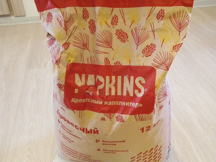 Древесный наполнитель 10 кг