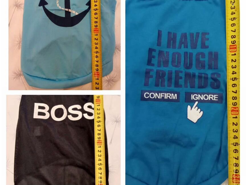 Одежда футболка майка для собачки котика