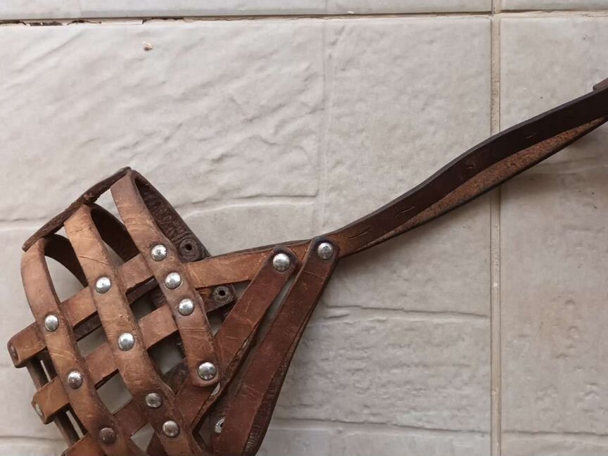 Намордник для большой собаки б/у кожа