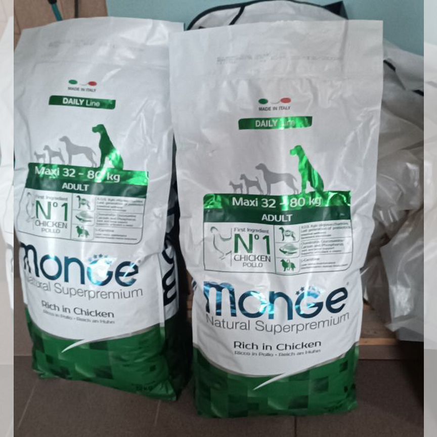 Корм для собак monge 12 кг
