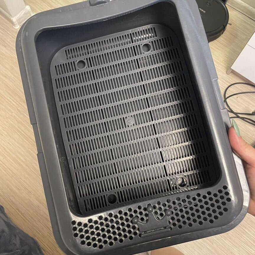 Кошачий лоток с сеткой