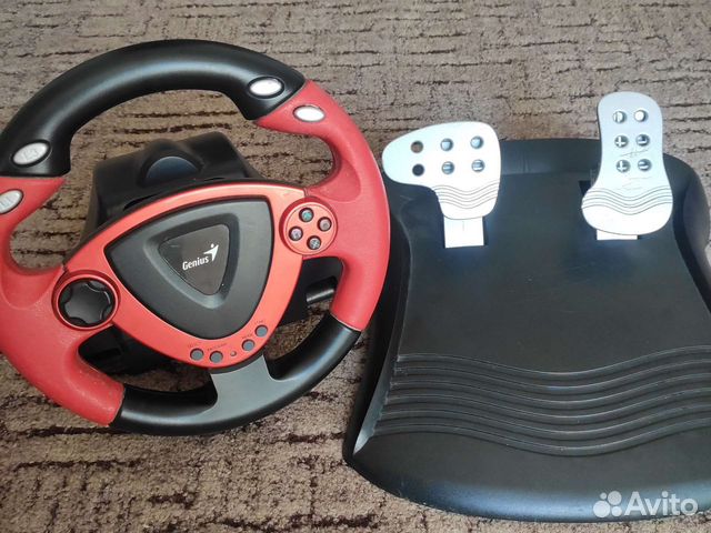 Игровой руль Genius Twin wheel FF/Wheel купить в Сочи | Электроника | Авито