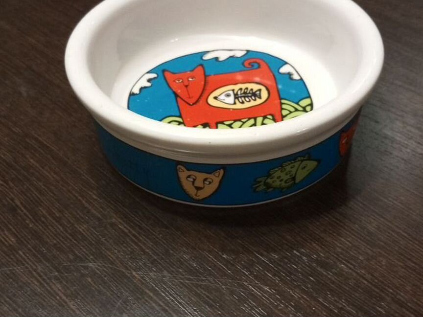 Миски для кошек керамические