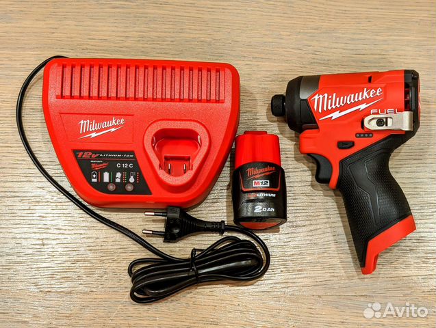 Винтоверт Milwaukee M12 fuel FID2-201 (набор) купить в Санкт-Петербурге ...