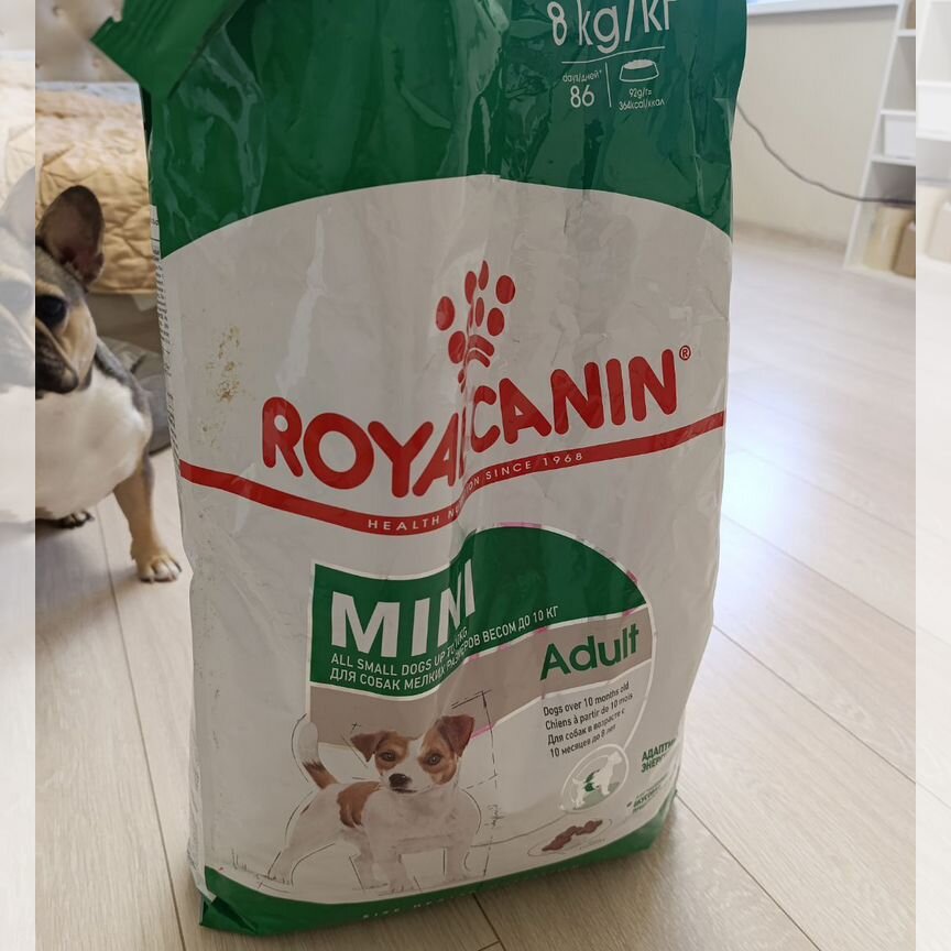 Корм для собак royal canin mini adult