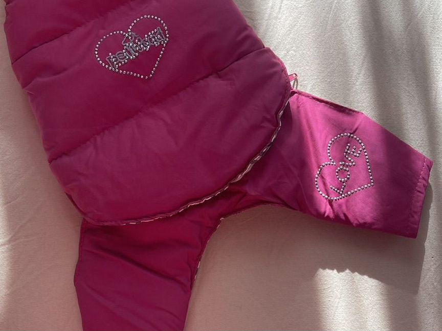 Теплый комбез для мини собак