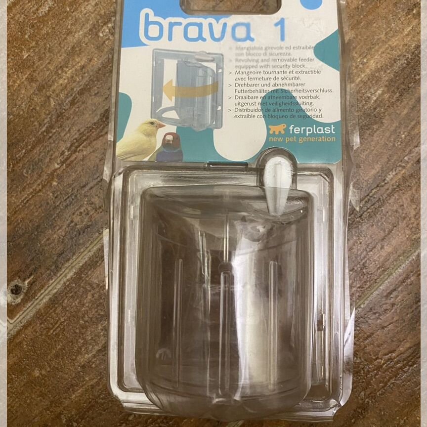 Кормушка brava для клетки